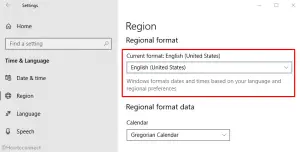 Cómo cambiar el formato regional en Windows 10 | Mantenimiento Bios