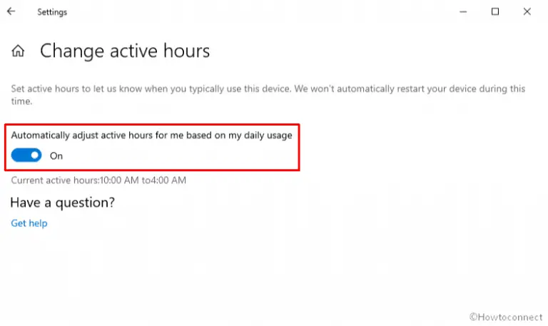 Cómo habilitar la desactivación del ajuste automático de las horas activas en Windows 10 ...