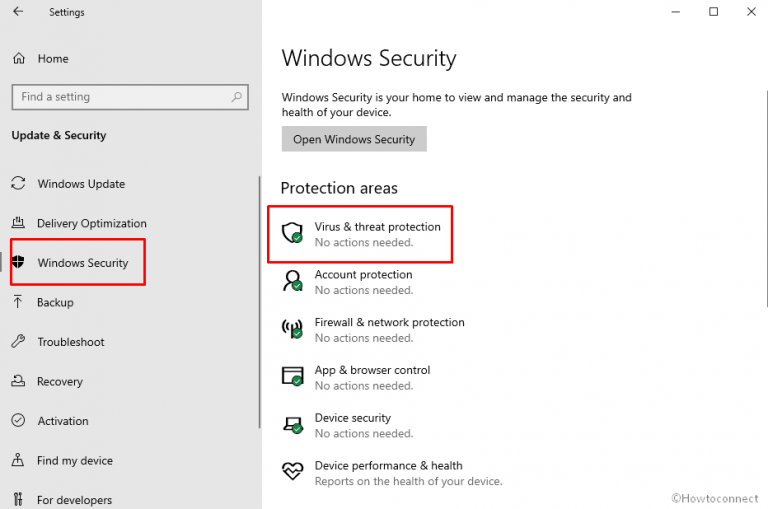 Cómo ver el historial de protección en Windows 10 | Mantenimiento Bios